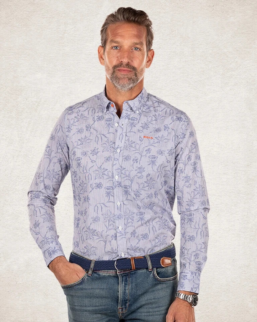 Chemise NZA OHAKUNE 23KN558 Light blue NZA - Vêtements de marque ...