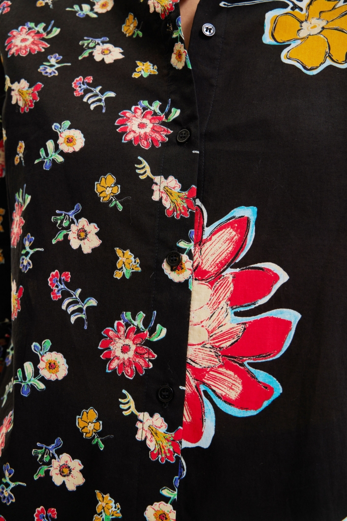 Chemise DESIGUAL SINGAPUR 23SWCW36 Negro DESIGUAL - Vêtements de marque ...